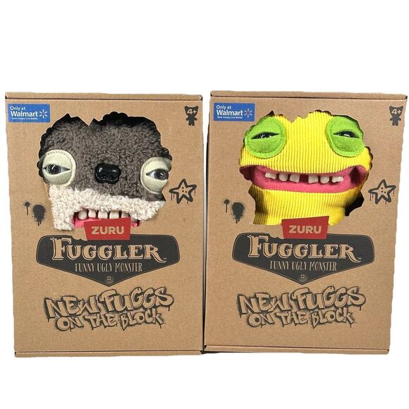 Fuggler | Toys | Fuggler New Fuggs On The Block Zuru Ugly Monsters Lot ...